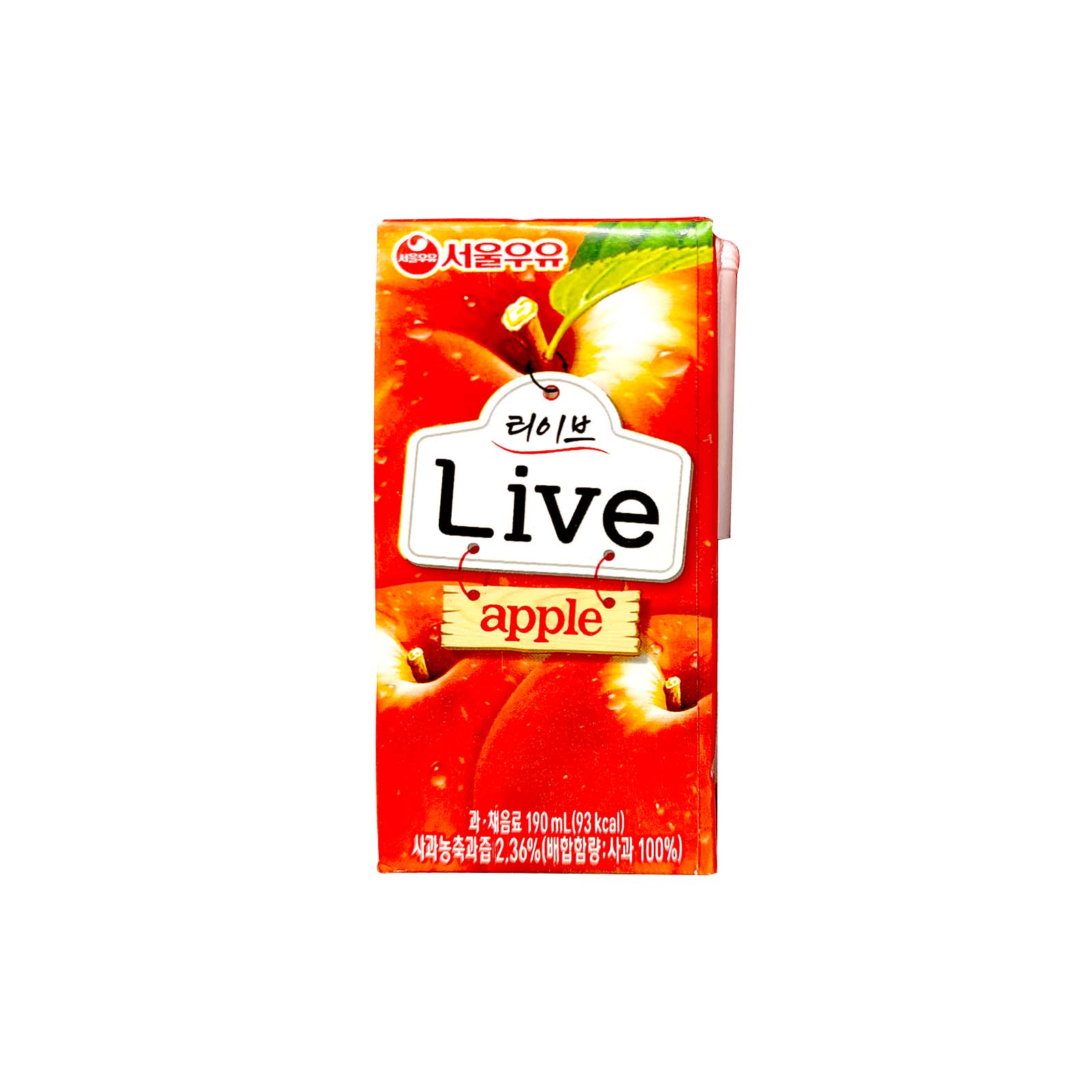 Seoul Milk Live Apple Juice 190ml – Jaya Grocer | Gurney Paragon