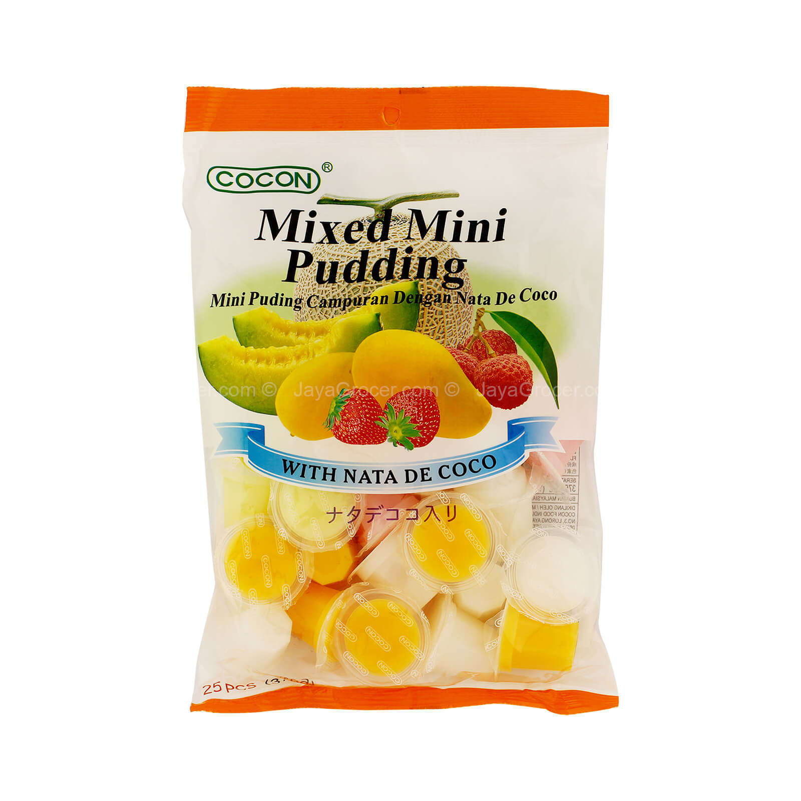 Cocon Mixed Mini Pudding with Nata De Coco 15g x 25 – Jaya Grocer ...