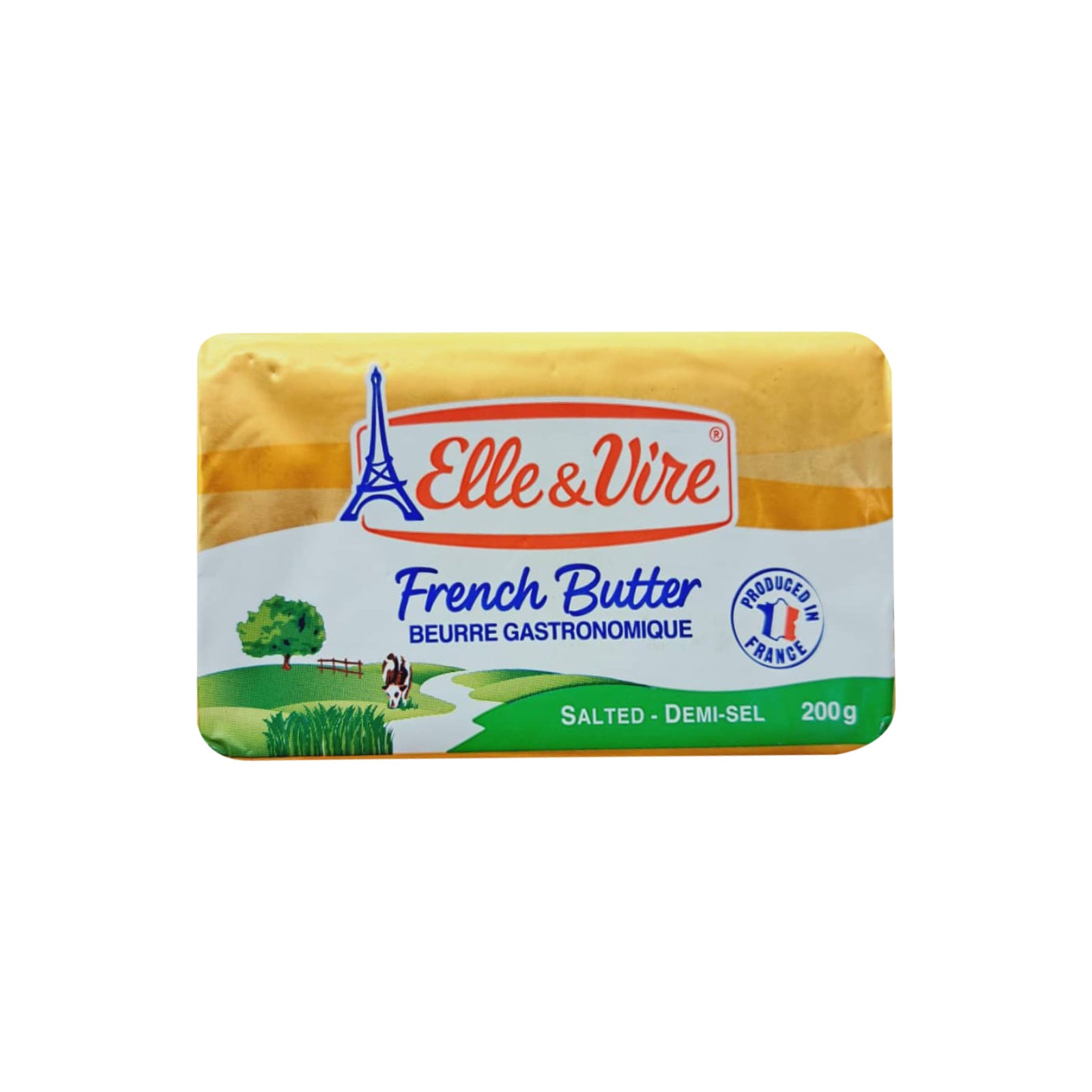 Elle & Vire Salted Butter 82% Block 200g – Jaya Grocer | Gurney Paragon
